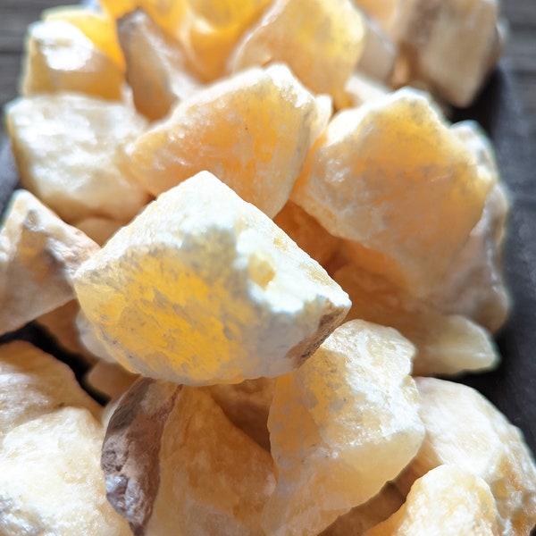 Yellow Calcite - Etsy