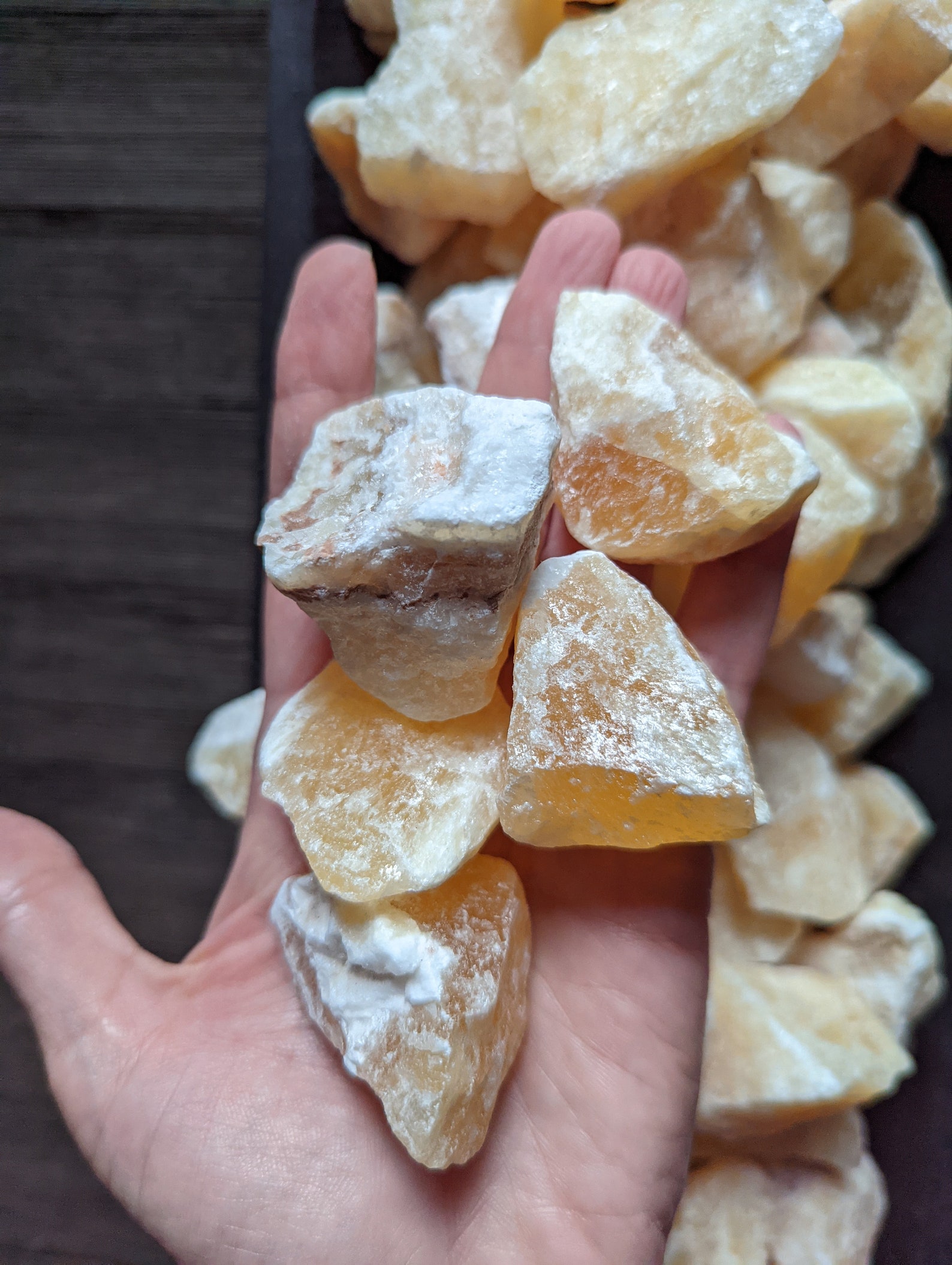 Natural Yellow Calcite, Mexico, Raw Yellow Calcite, Rough Yellow ...