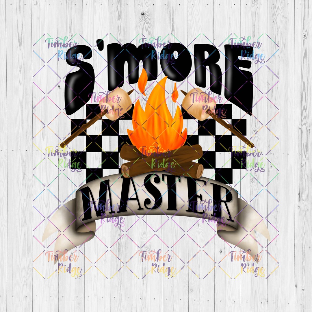 Clear Cast Decals , S'more Master Decal , Camping Tumbler Decal ...