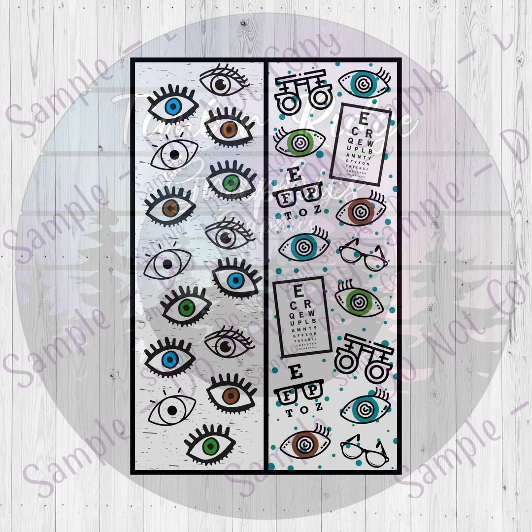 Clear Cast Pen Wrap , Eye Pen Wrap , Optometrist Pen Wrap , Optometry ...