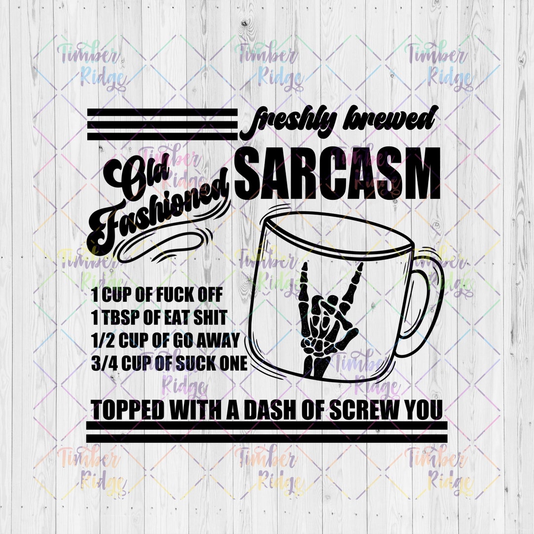 Freshly Brewed Sarcasm Tumbler Decal Clear Cast Decals Faith Tumbler ...