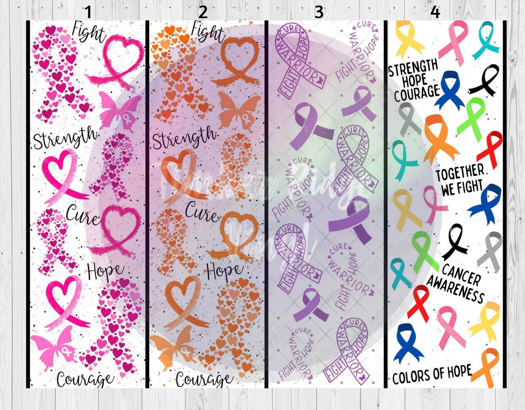 Cancer Awareness Pen Wrap , Awareness Pen Wrap , Clear Cast Pen Wraps ...