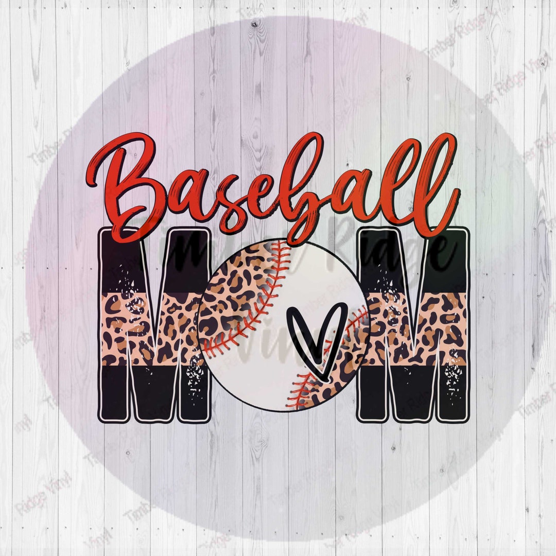 UV DTF Decal - Baseball Mom Decal , Baseball Mom Tumbler , Baseball ...