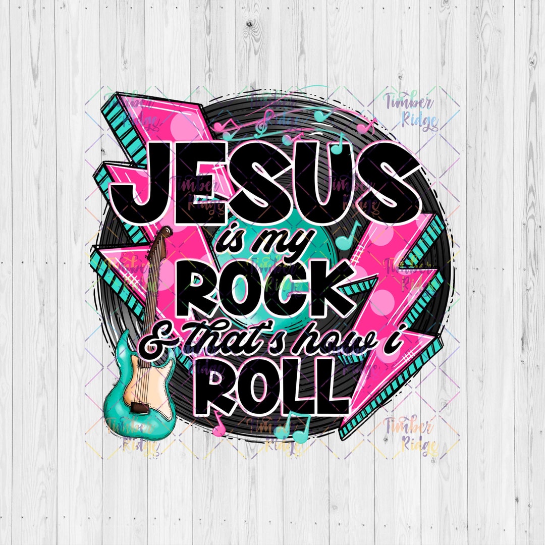 Clear Cast Decals , Western Decal , Jesus is My Rock and That's How I ...