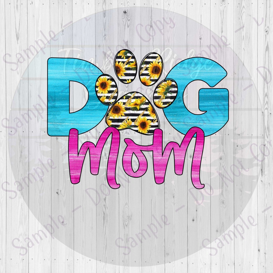 Clear Cast Decals Dog Mama Rainbow Leopard Tumbler Decal - Etsy
