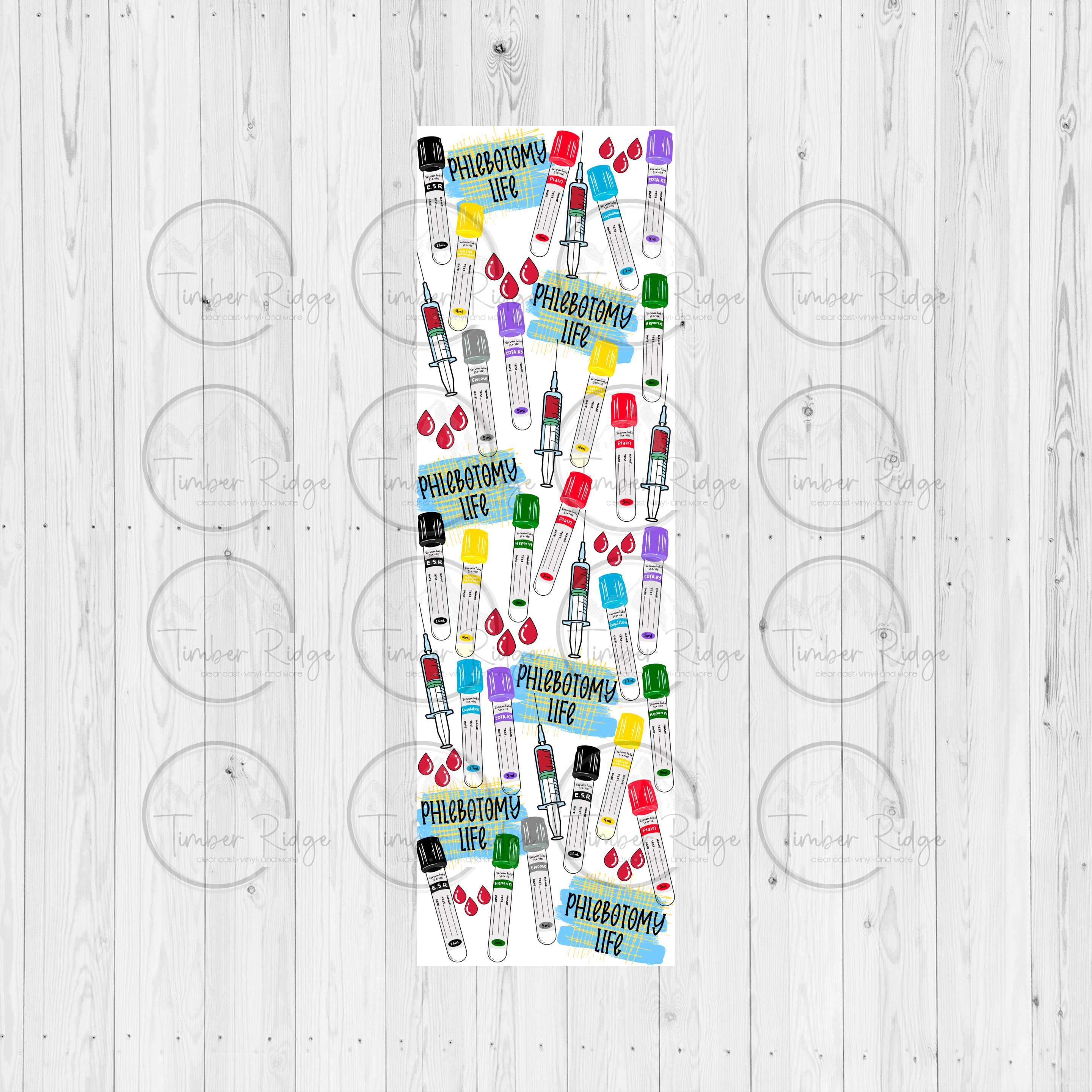 Lab Life Pen Wrap Phlebotomist Life Pen Wrap Epoxy Pen - Etsy