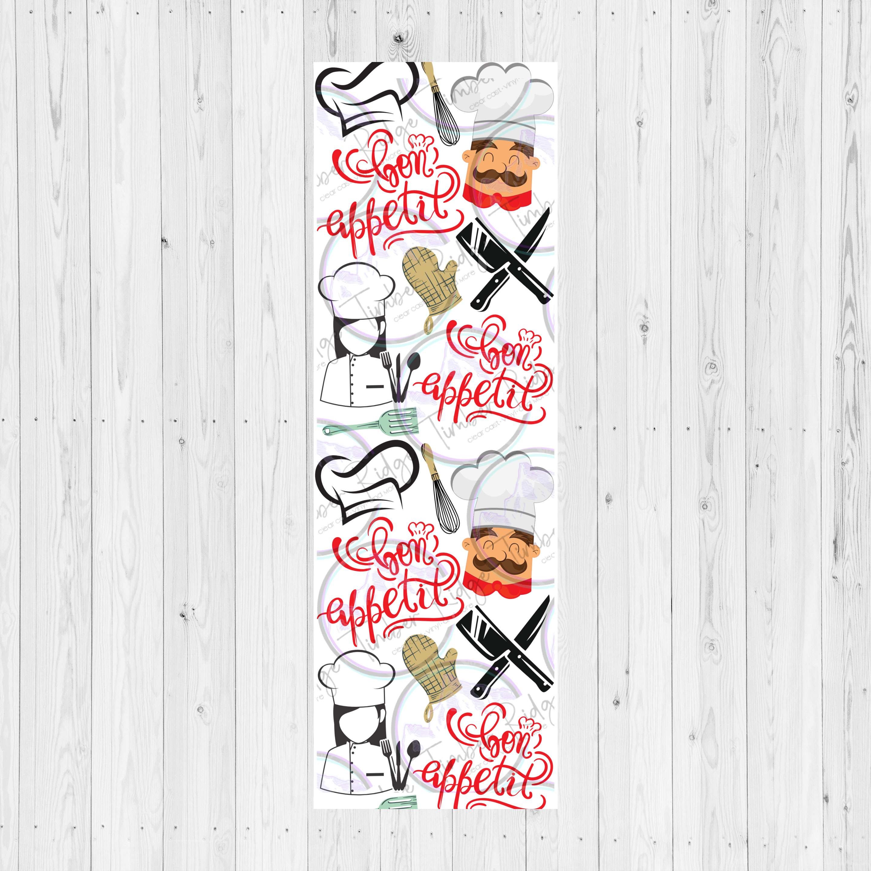 Clear Cast Pen Wraps Chef Life Pen Wrap Chef Pen Wrap - Etsy