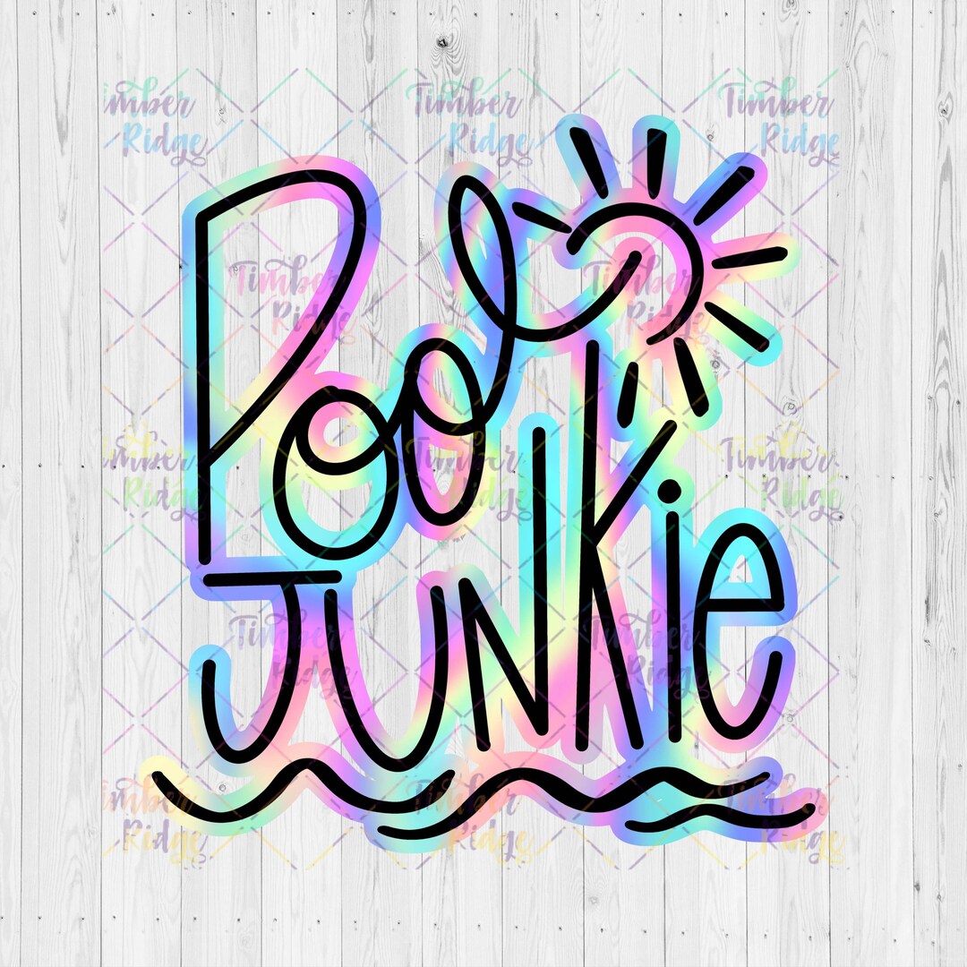 UV DTF Decal Pool Junkie Decal Pool Junkie Sticker - Etsy