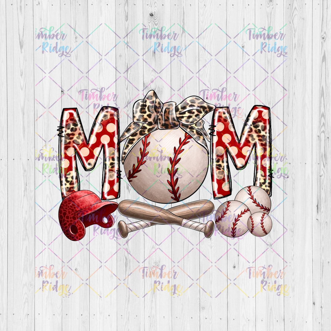 UV DTF Decal Baseball Mom Decal , Baseball Mom Tumbler , Baseball Mama ...