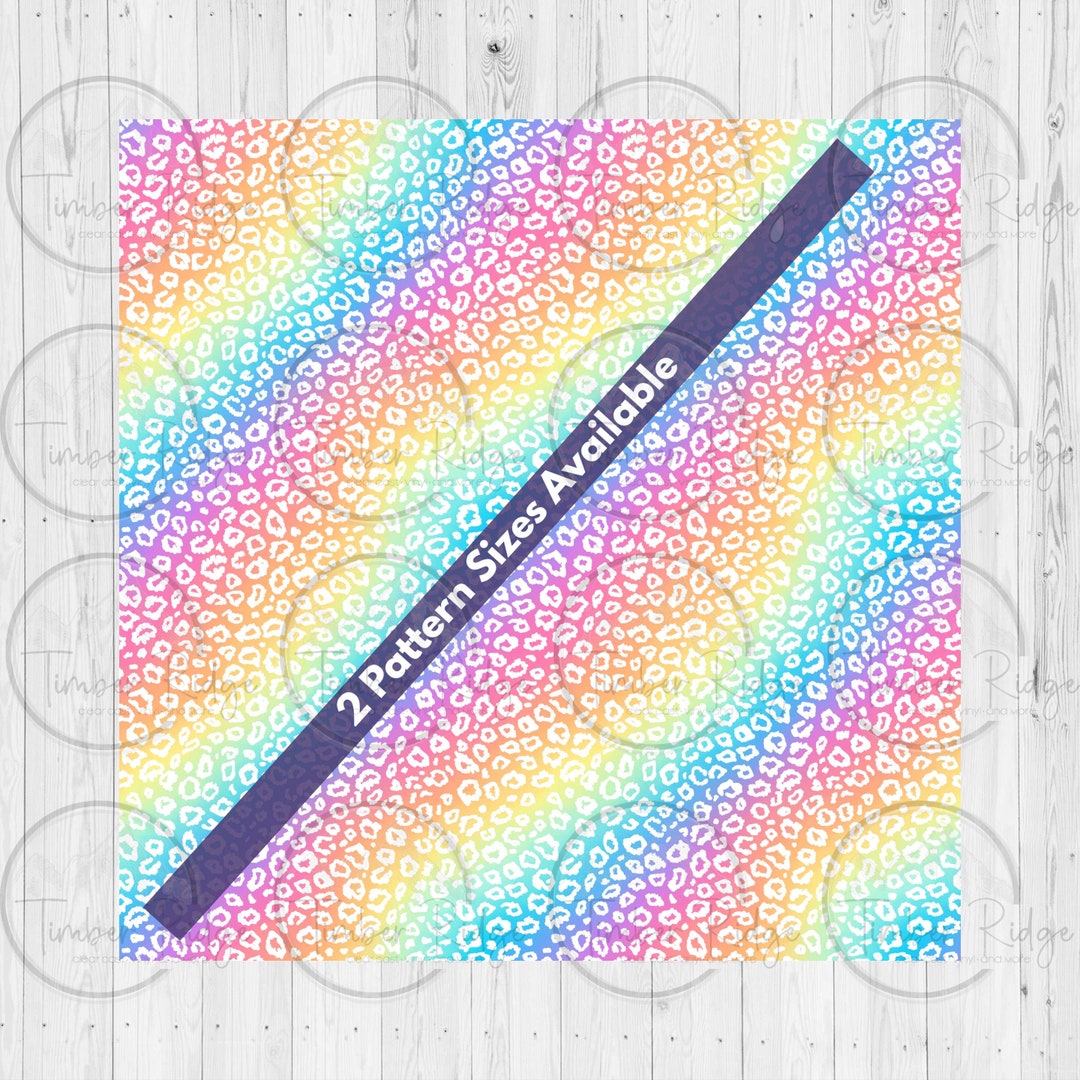 Printed Vinyl , Pretty Leopard Print Vinyl , Clear Cast Sheet , Neon ...