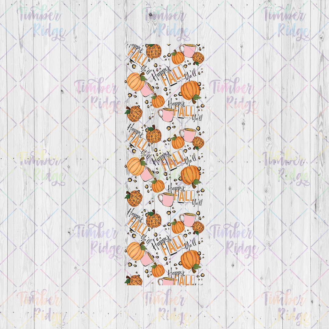 UV DTF Pen Wrap , Pumpkin Pen Wrap, Fall Pen Wrap , Printed Pen Wrap - Etsy