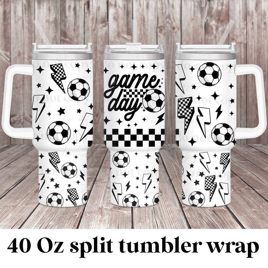 UV DTF 40oz Wrap , Soccer Game Day Wrap , 40oz Wrap, UV Wrap - Etsy