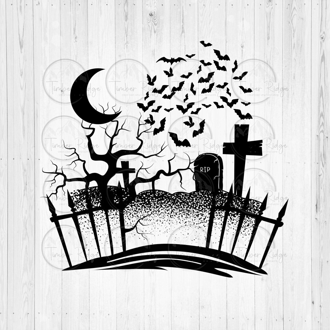 Hocus Pocus Graveyard Decal , Clear Cast Decals , Tumbler Decal ...