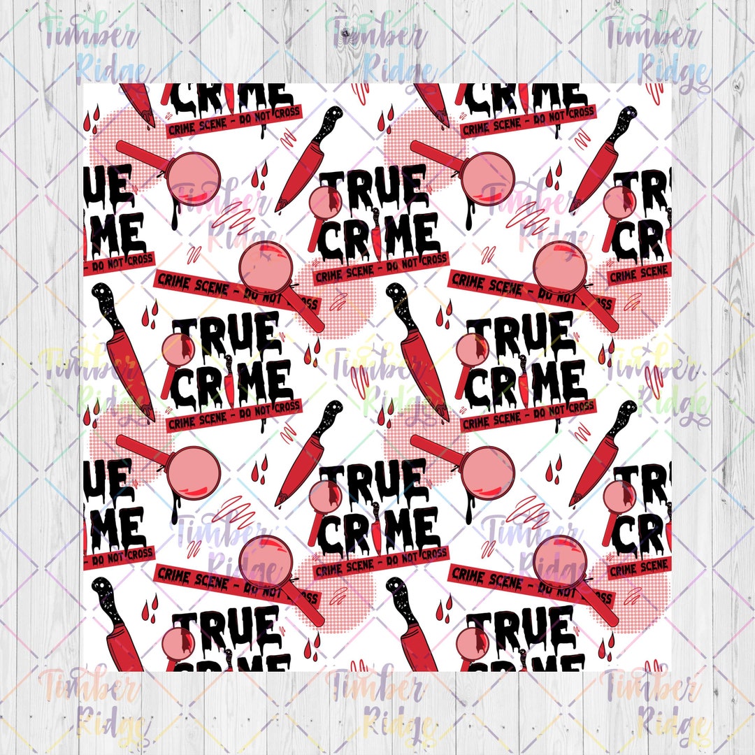 True Crime Vinyl , Crime Scene Pattern Vinyl , Printed Vinyl , Pretty ...