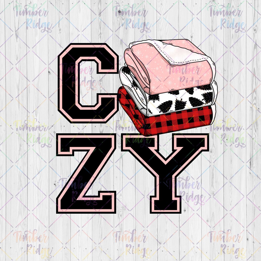 UV DTF Decal Cozy , Tumbler Decal , UV Tumbler Decal - Etsy