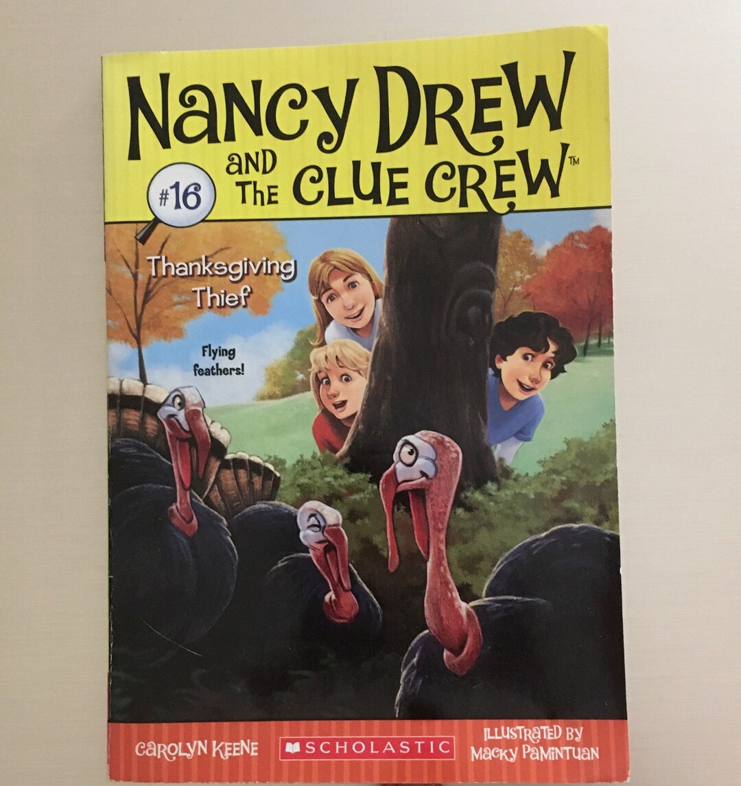 Thanksgiving Thief (nancy Drew and the Clue Crew #16) - Etsy