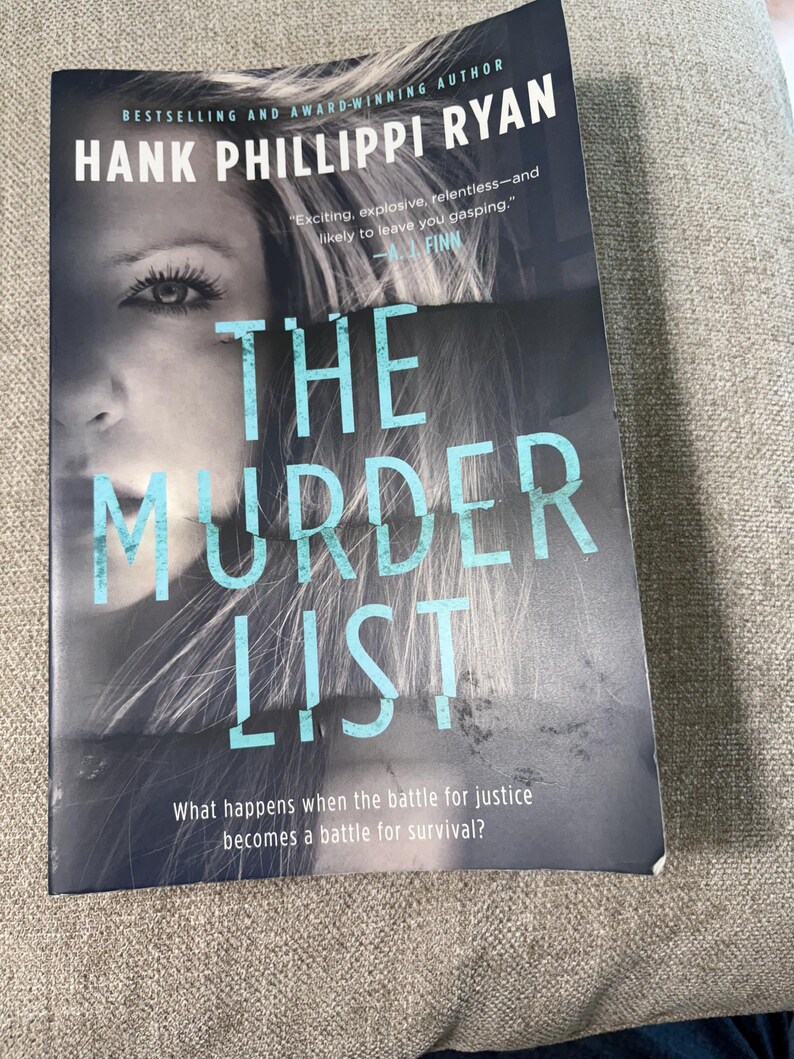The Murder List by Hank Phillippi Ryan - Etsy