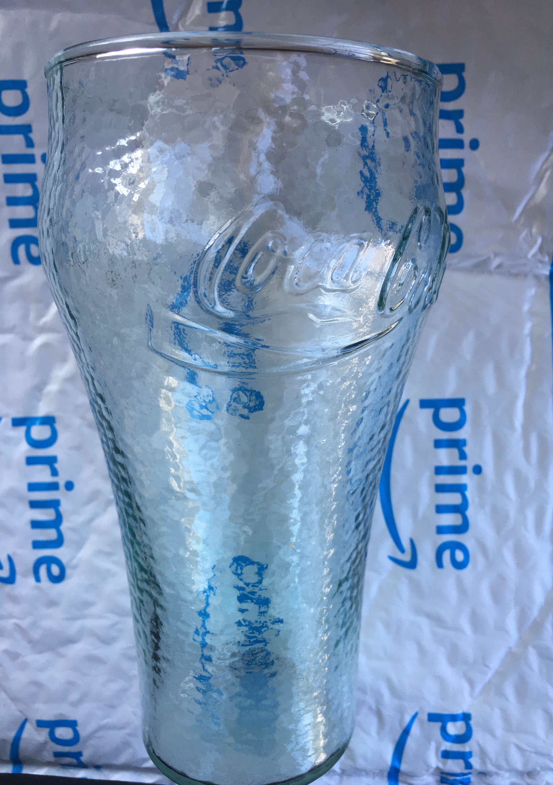 Vintage Pebble Green Coca-cola Glass - Etsy
