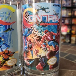 Contra Contra Super and Contra Force Nintendo NES Box Art - Etsy