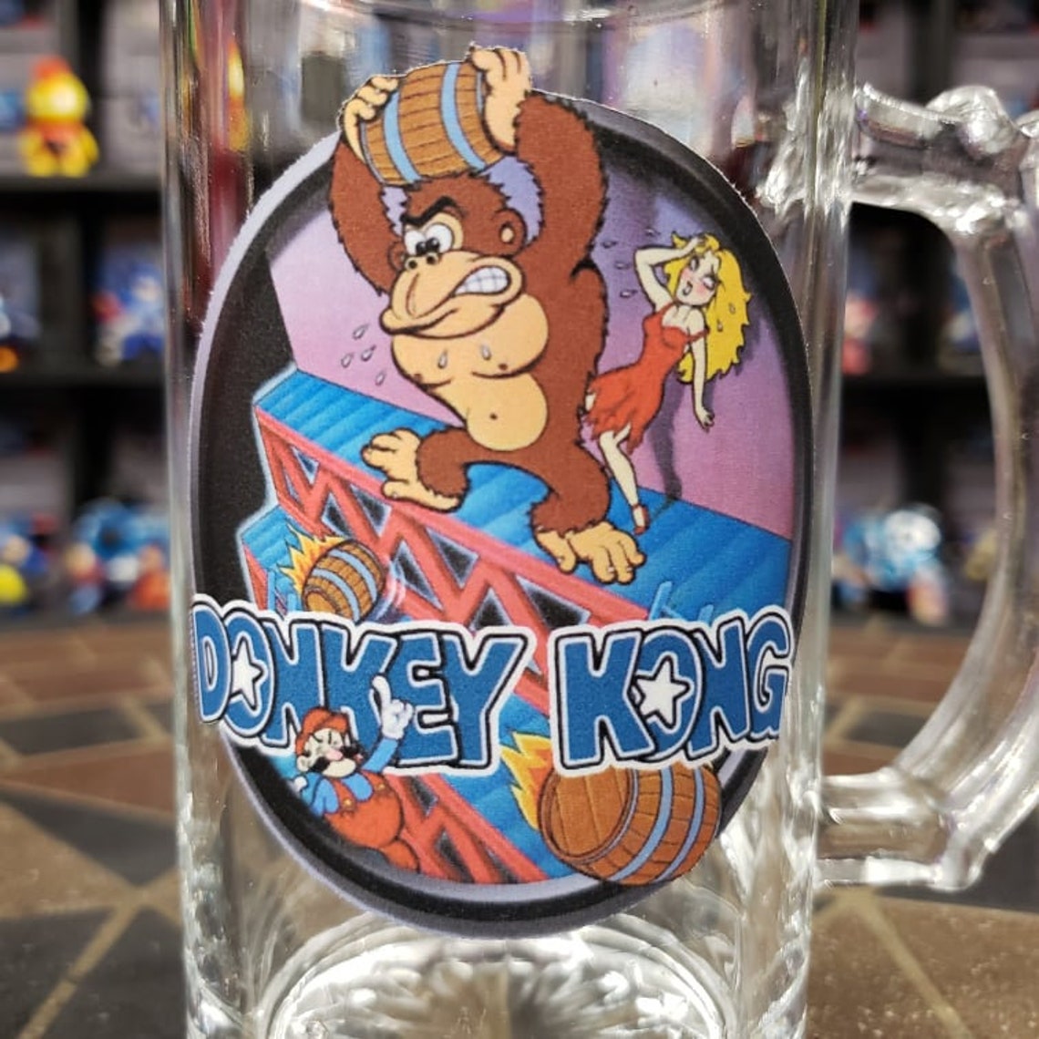 Donkey Kong Custom Beer Mugs - Etsy