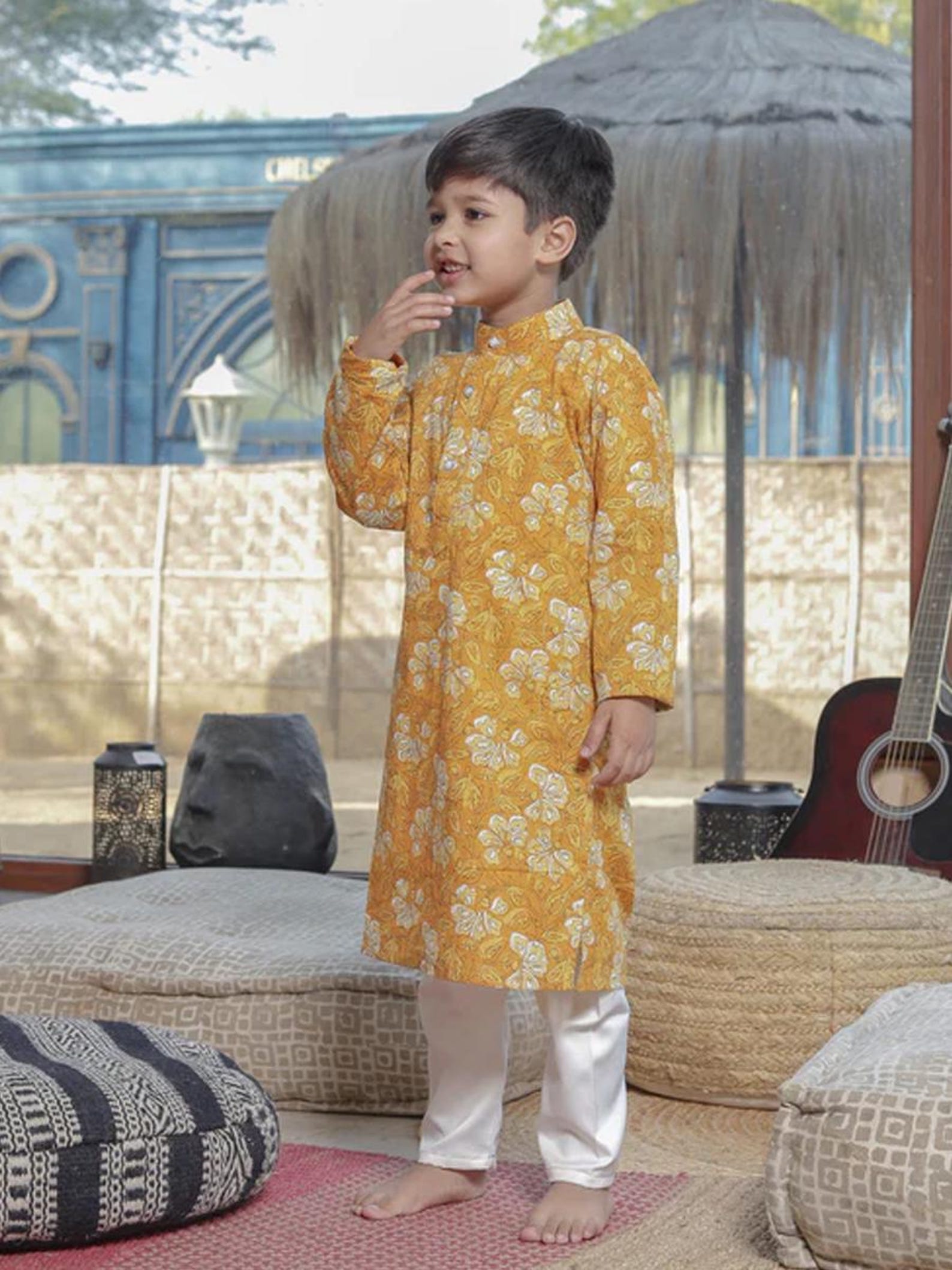 Father Son Cotton Kurta Set | Indian Festival Family Dress | Twinning ...