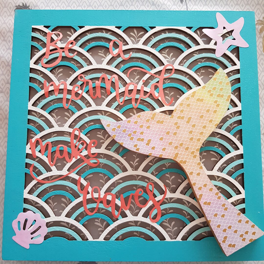 Mermaid Frame - Etsy