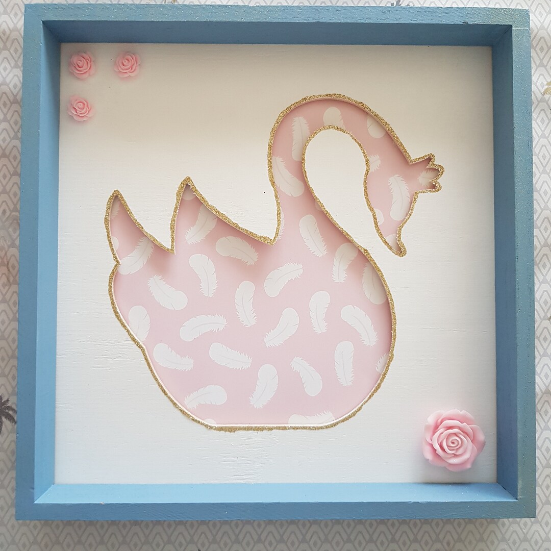 Swan Frame - Etsy