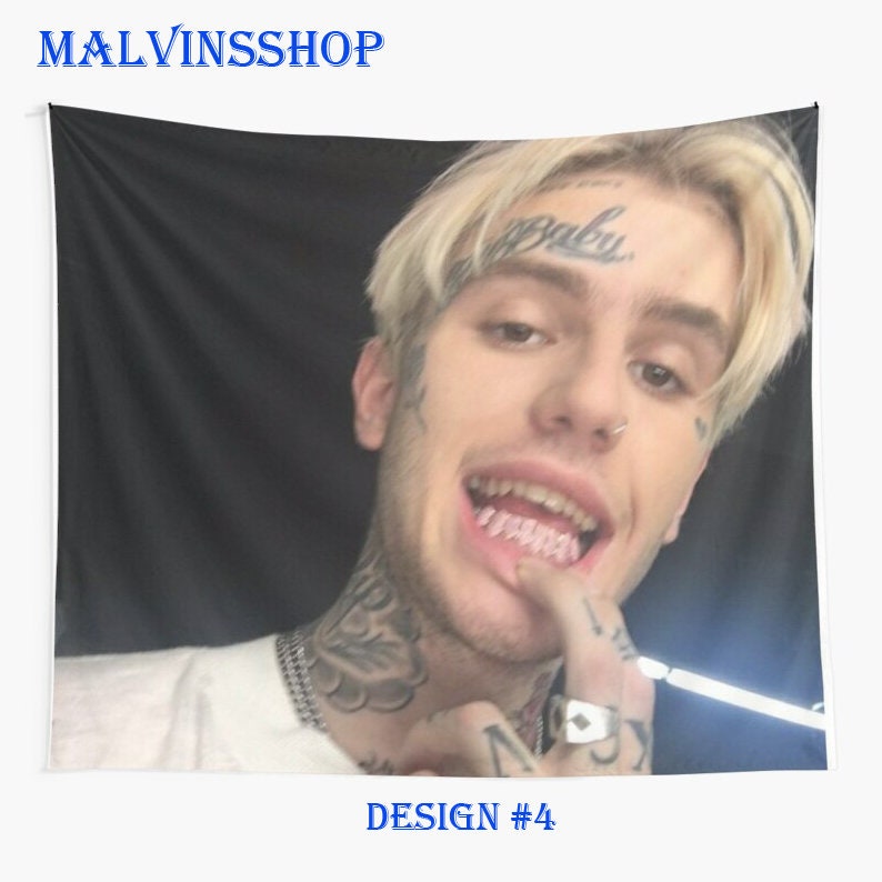 Lil Peep Collage Wall Tapestry | Etsy