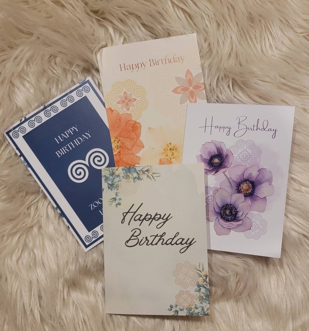 Hmong Happy Birthday Greeting Card - Etsy