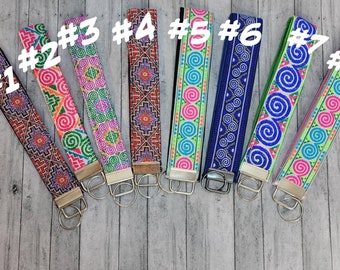 Hmong Keychains Resin Floral Keychains Phiaj Made to Order - Etsy