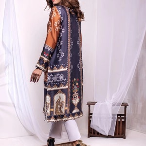 Pakistani Designer Wear I-LACE 1pc Silk Kurti Top Tunic Shirt Kameez ...