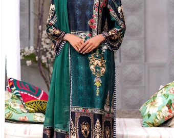 Pakistani Designer Wear I-LACE Women's 3pc Suit Set - Etsy