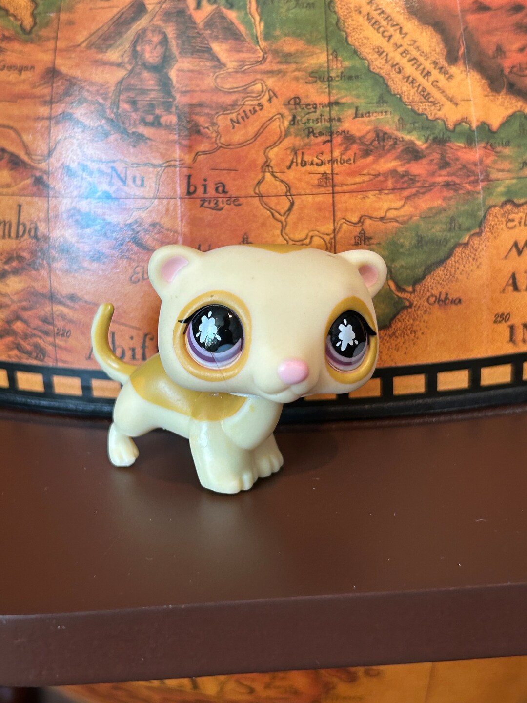 653 Ferret With Splat Eyes - Gen 2 - AUTHENTIC Littlest Pet Shop - LPS ...
