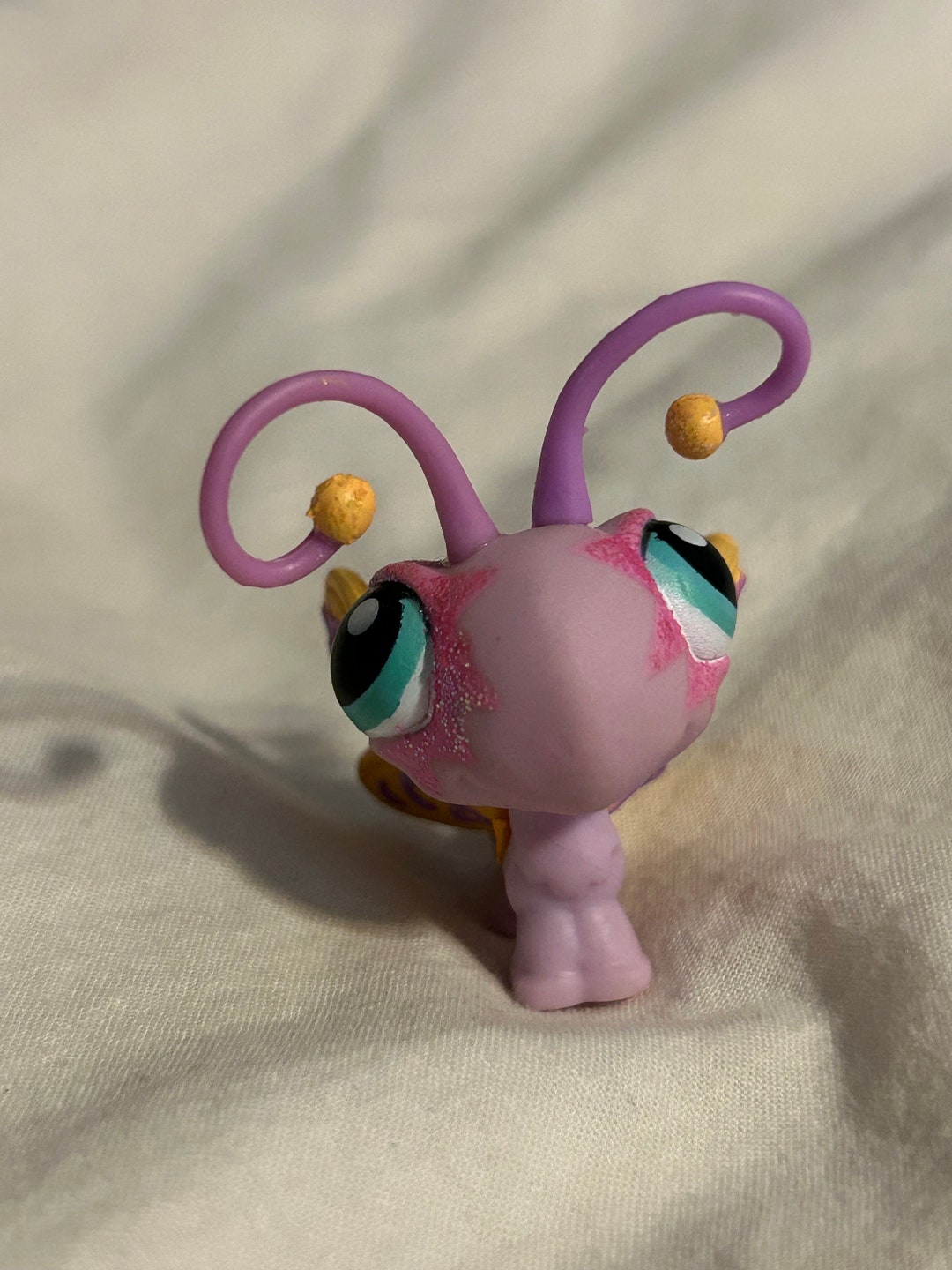 397 Butterfly With Glitter - Gen 2 - AUTHENTIC Littlest Pet Shop - LPS ...