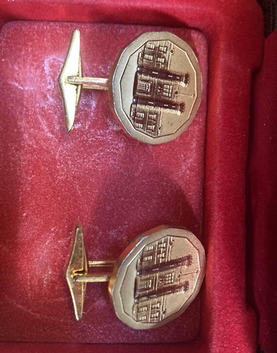 VINTAGE - Royal Canadian Mint Men’s Gold Plated Cuff … - Gem