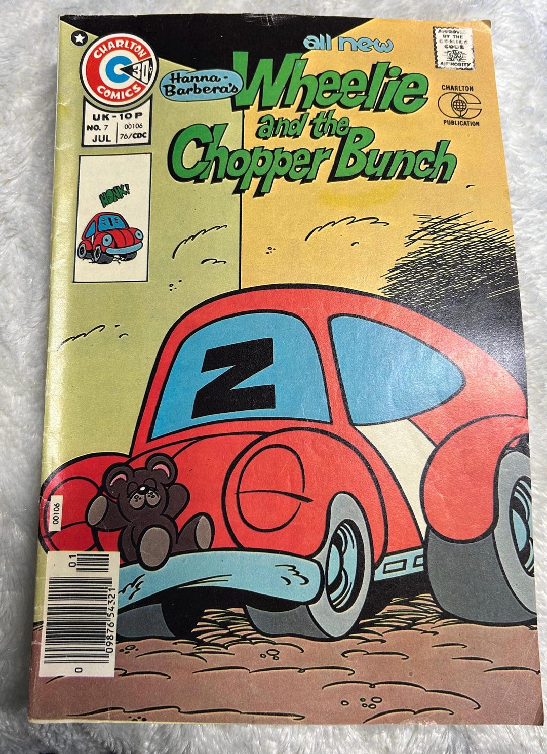No. 07 Wheelie and the Chopper Bunch Vintage Comic Book - Etsy