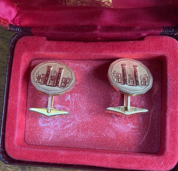 VINTAGE - Royal Canadian Mint Men’s Gold Plated Cuff … - Gem