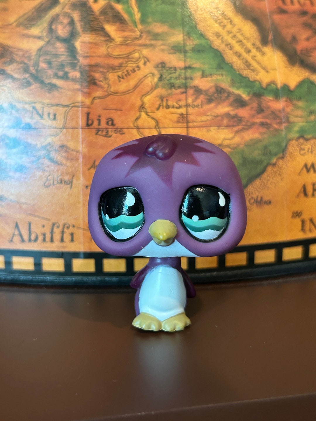 676 Purple Plum Penguin - Gen 2 - AUTHENTIC Littlest Pet Shop - LPS ...