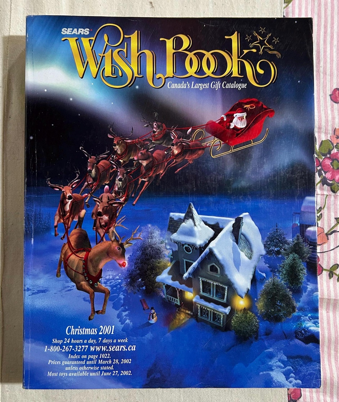 Christmas Sears Catalog Wishbook 2001 - Etsy