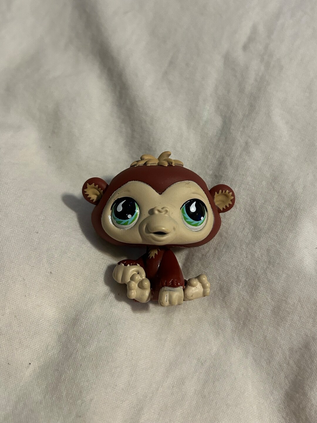 529 Chimpanzee Monkey Sitting - Gen 2 - AUTHENTIC Littlest Pet Shop ...