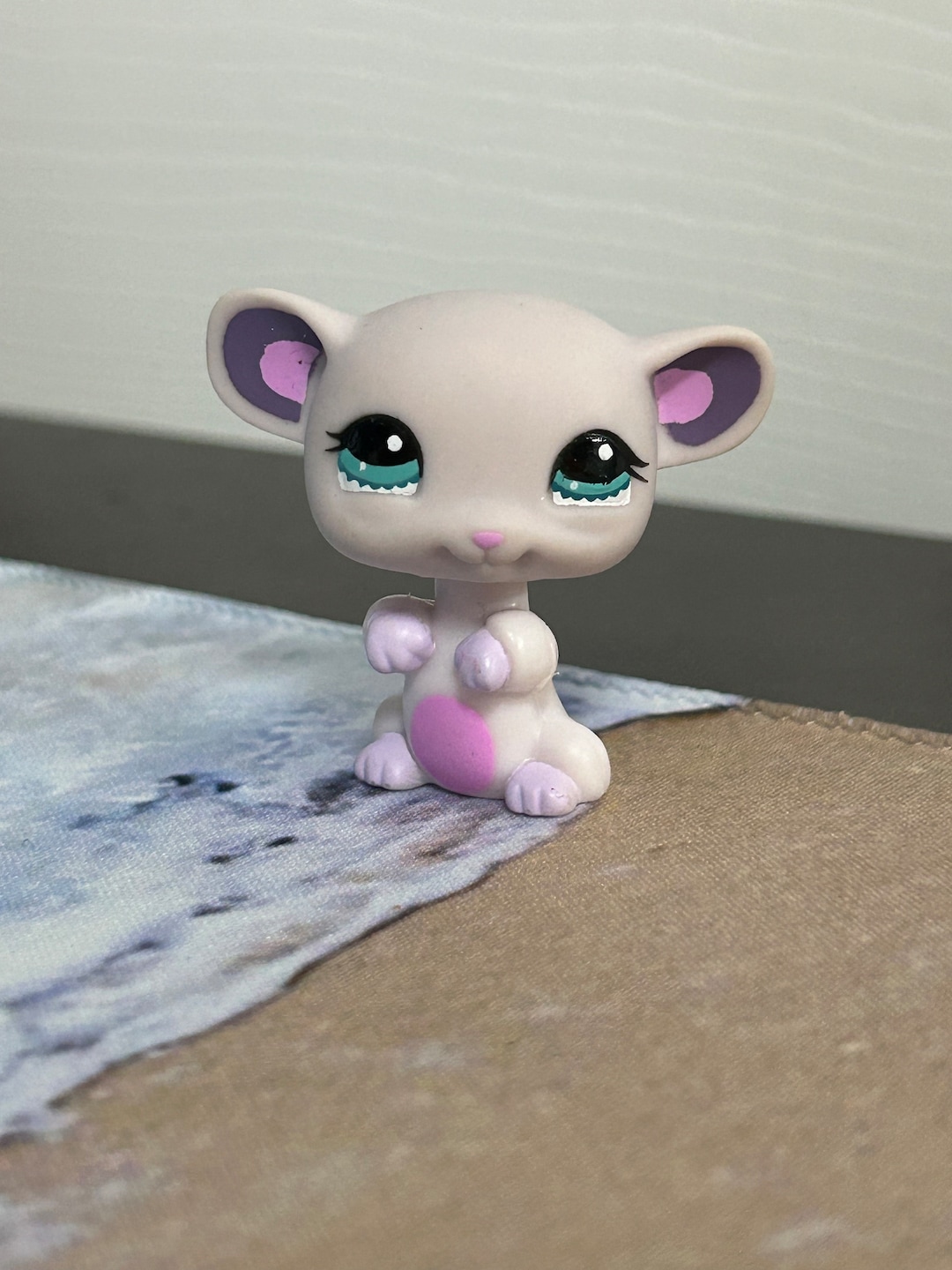 1129 Lavendar Mouse - Gen 3 AUTHENTIC Littlest Pet Shop - LPS Vintage ...