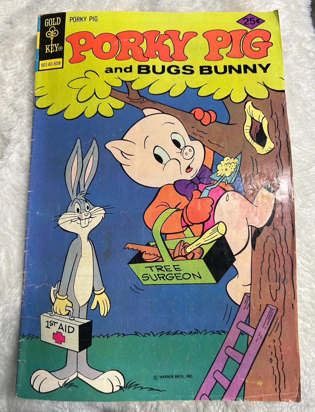 No. 69 Porky Pig and Bugs Bunny - Gold Key Vintage Comic - Etsy