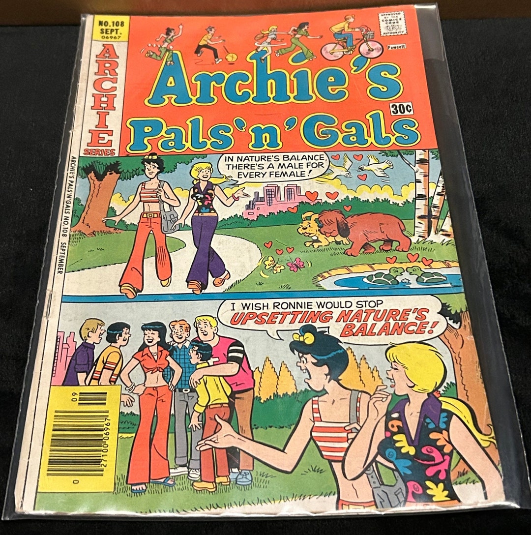 No. 108 Archie’s Pals ‘n’ Gals - Archie Comic Series - Etsy