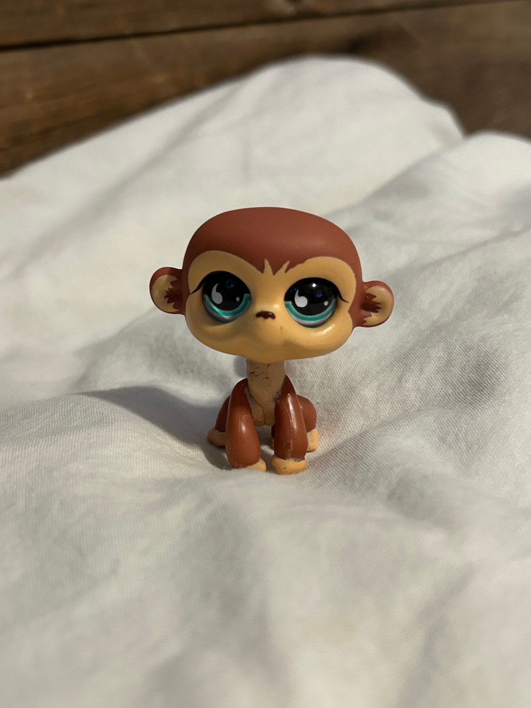 655 GLASS Eyed Monkey - Gen 2 - AUTHENTIC Littlest Pet Shop - LPS ...