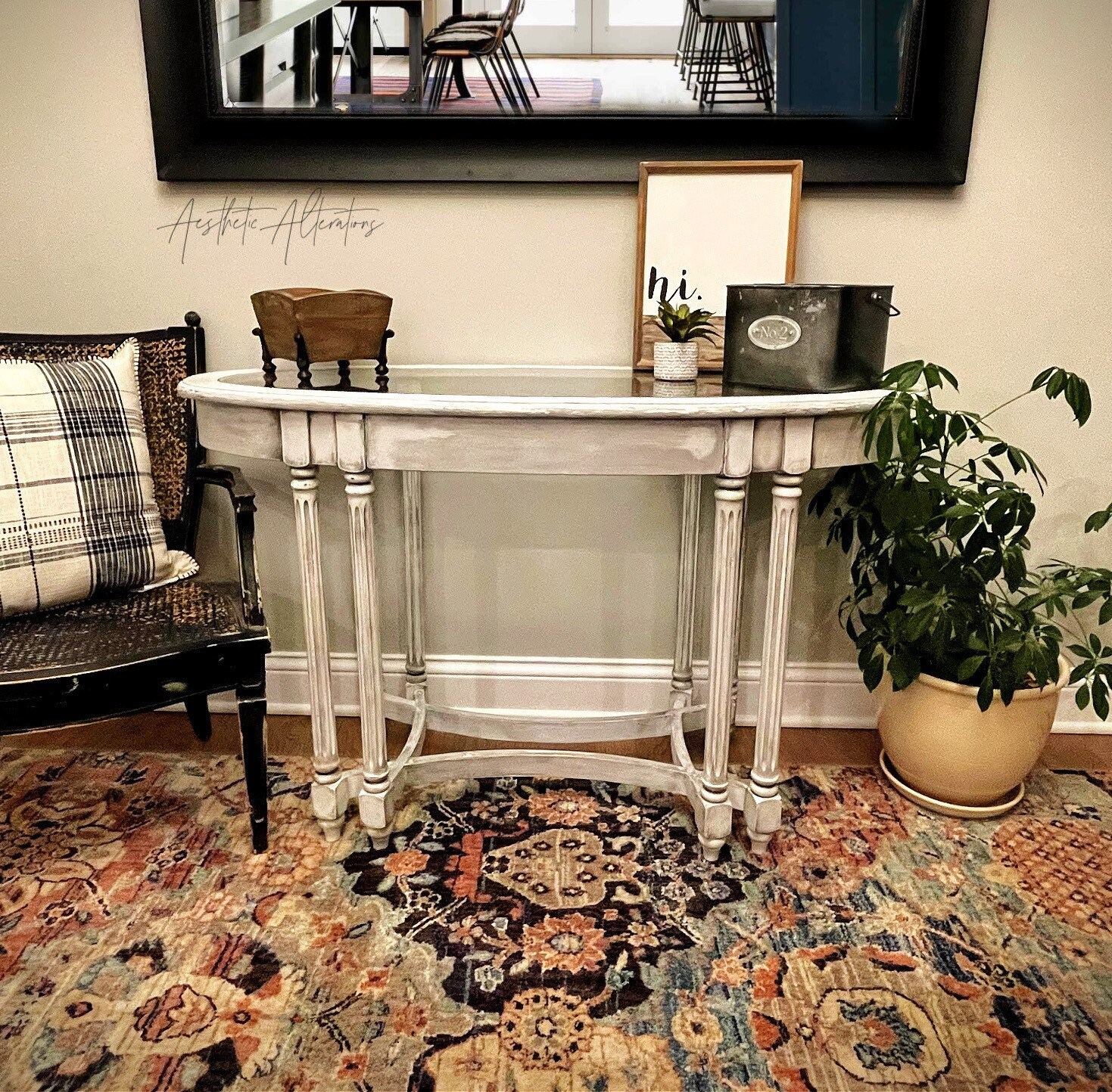 Entryway Table Oval - Etsy
