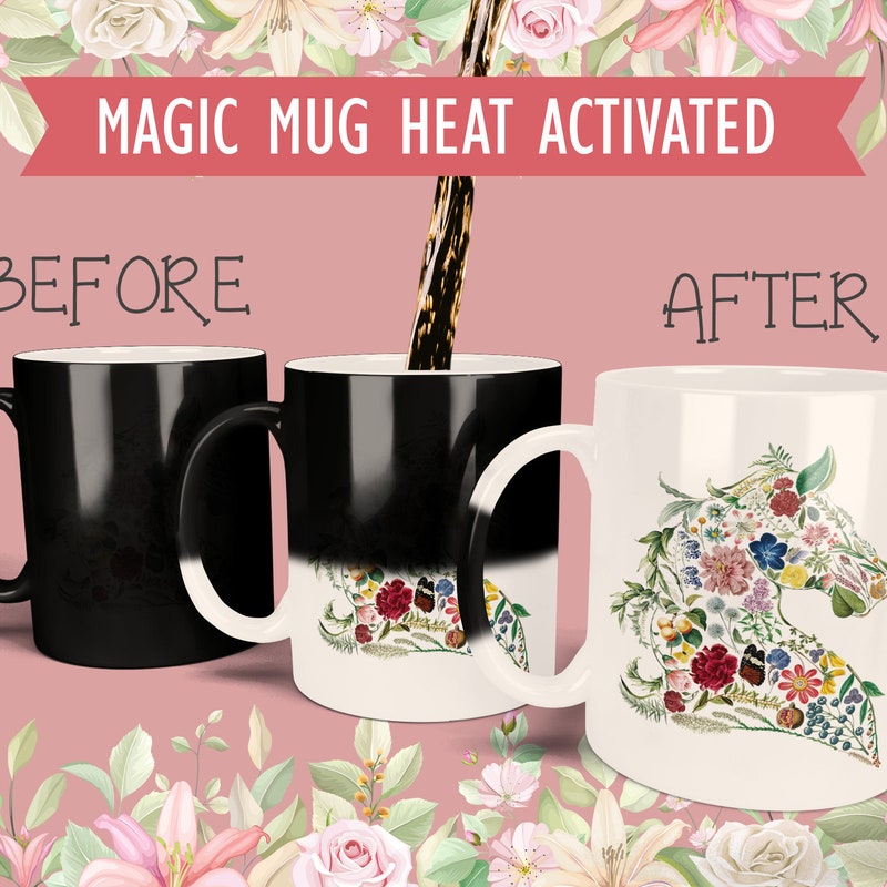 Heat Activated Coffee Mug - Etsy