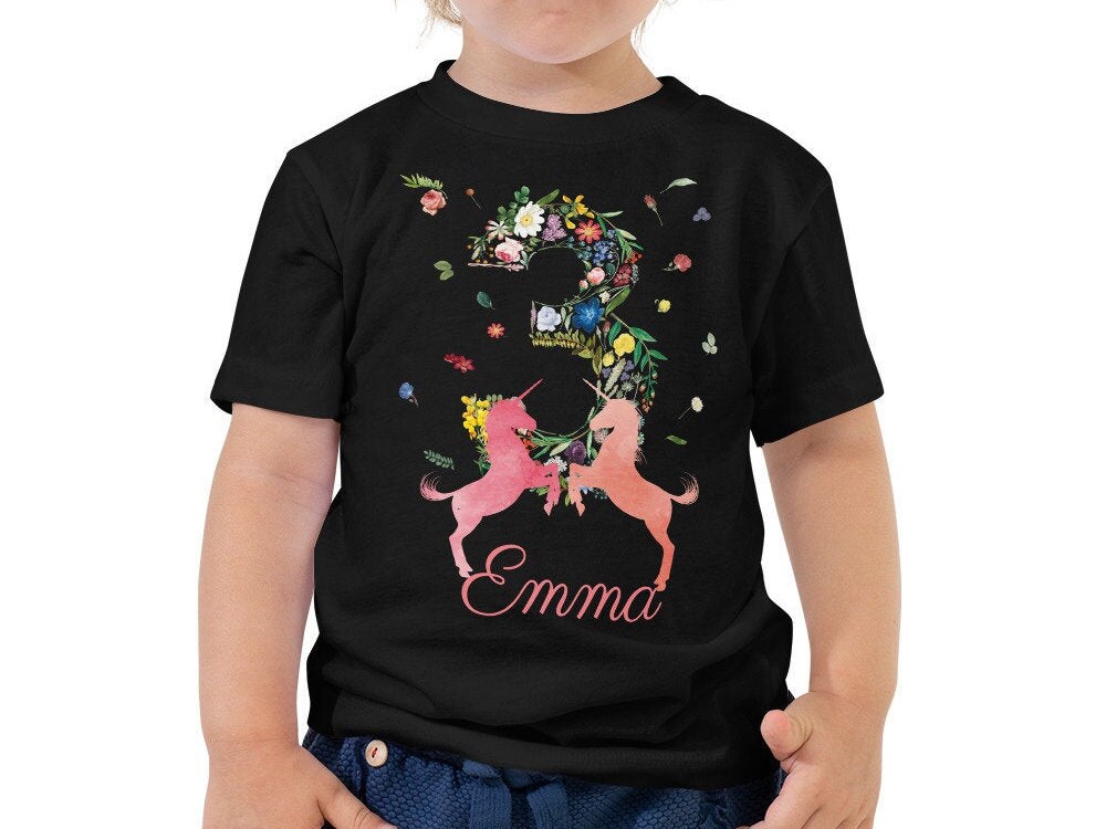 Custom Toddler Shirt, Personalized Name and Animal Unisex T-shirts ...