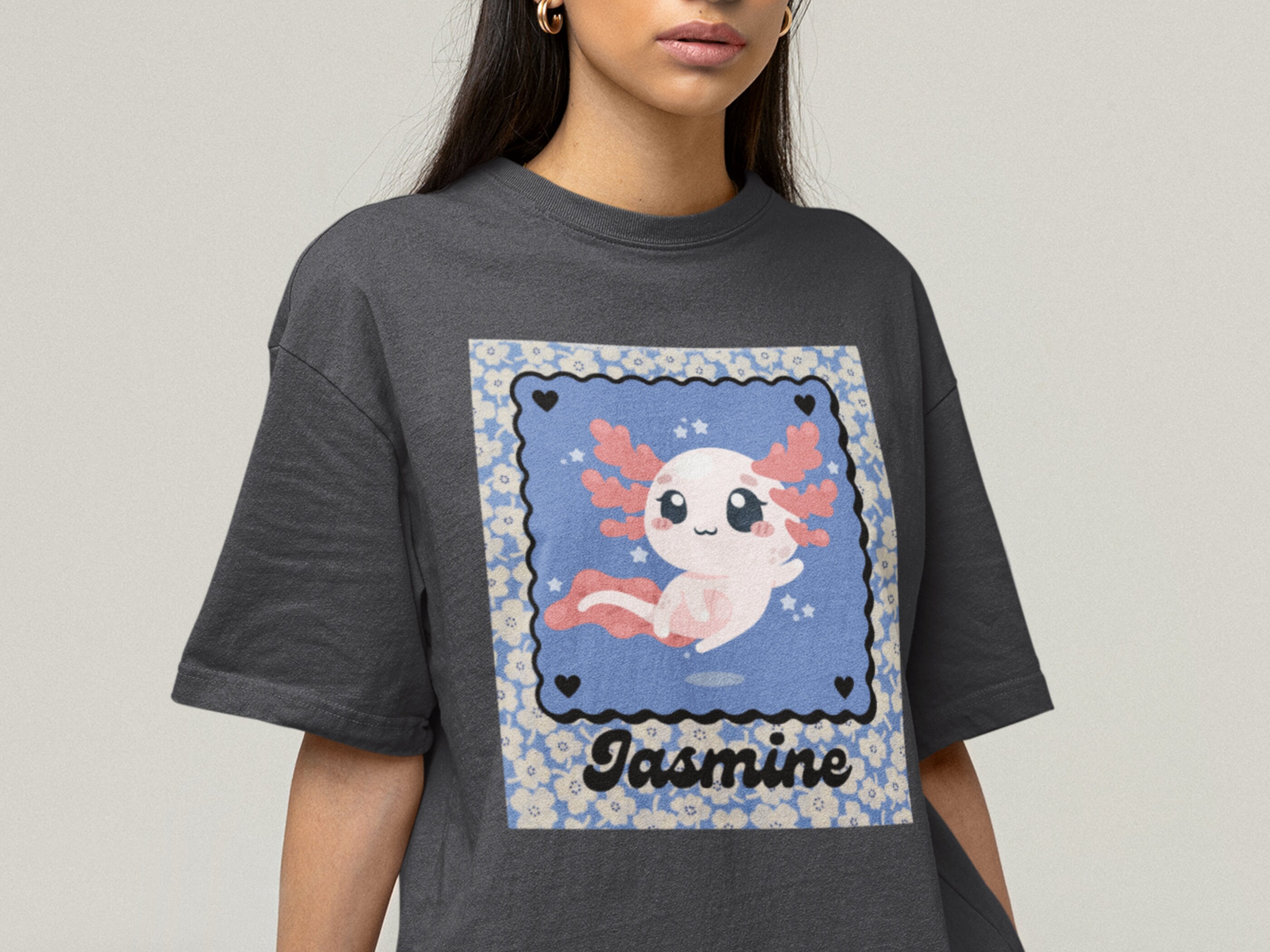 Axolotl Shirt, Custom Axolotl Shirt, Axolotl Lover T-shirt ...