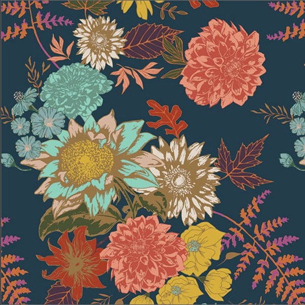 Autumn Fabric - Etsy