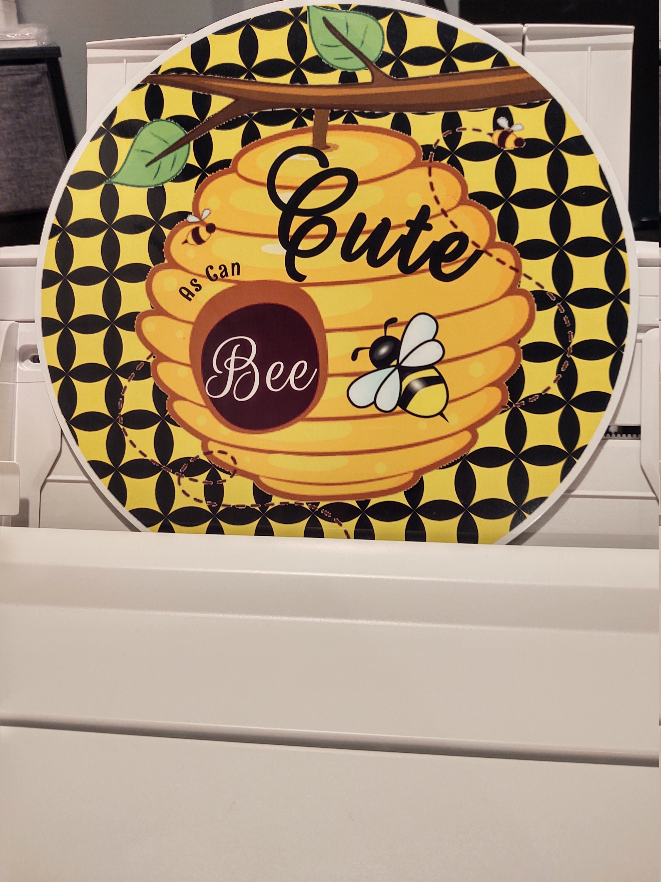 Cute as Can Bee Wreath Sign | Etsy